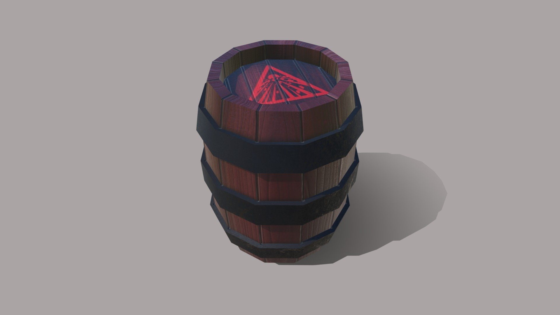 Explosive Basic Barrel - Download Free 3D model by Joseph_Wardle ...
