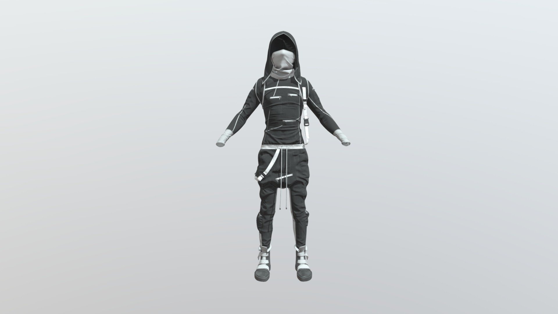 Clothes outfit - 3D model by RealtimeGraphX [579e461] - Sketchfab
