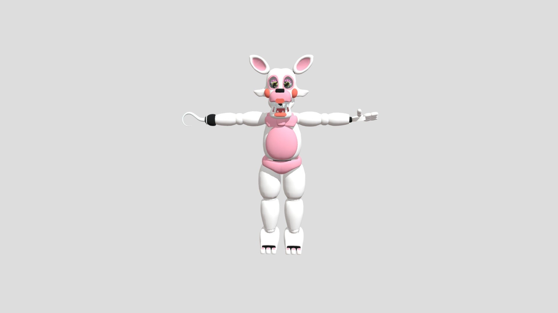 Toy Foxy - FNAF // RedEye - Download Free 3D model by ⛤ 💜 Certified ...