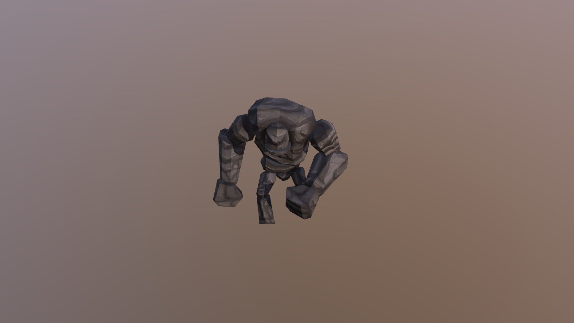 Rock Monster - 3D model by MegaCatStudios [579e711] - Sketchfab