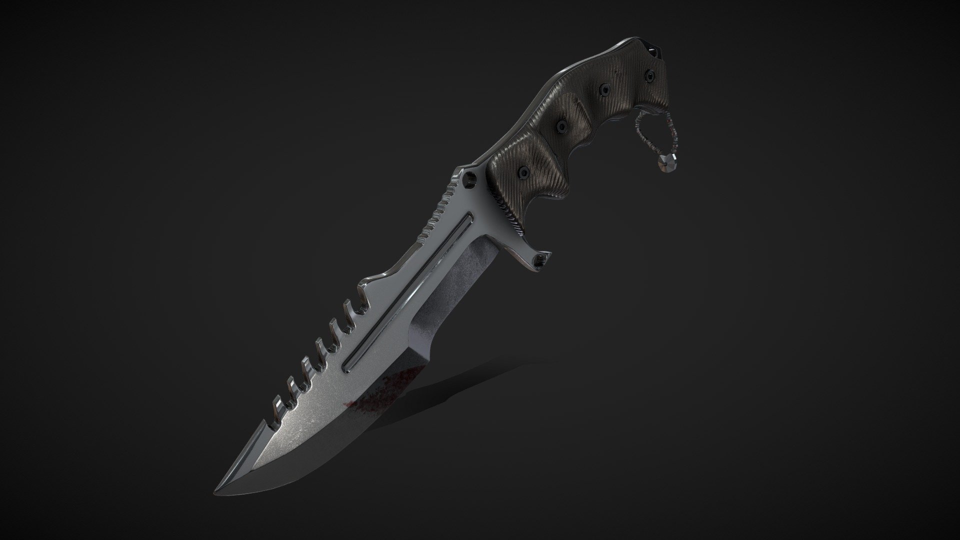 Knife - Download Free 3D model by KIARASH 3D (@kiarash8585) [579f0a6 ...