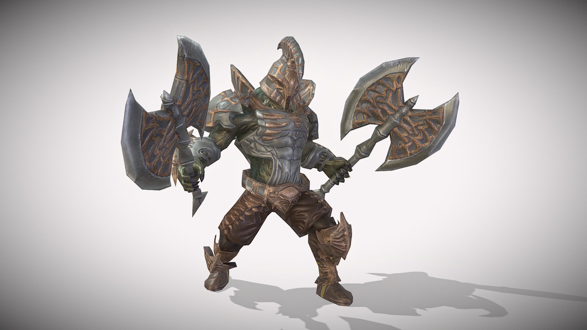 Orc Warrior 3 - Buy Royalty Free 3D model by Jacob Shearston ...