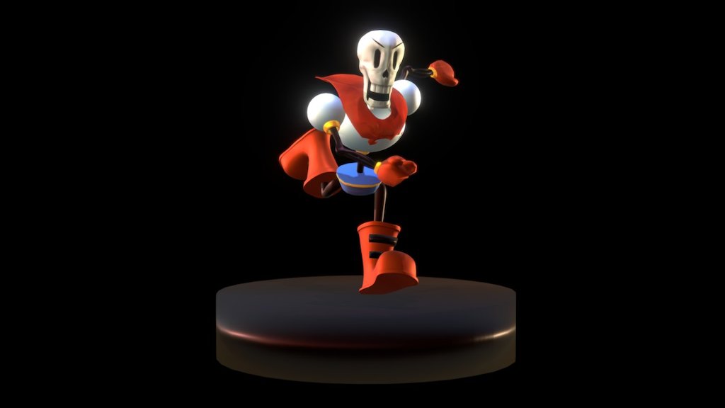 Papyrus Running Pose - 3D model by antitoxgammer [579f45b] - Sketchfab