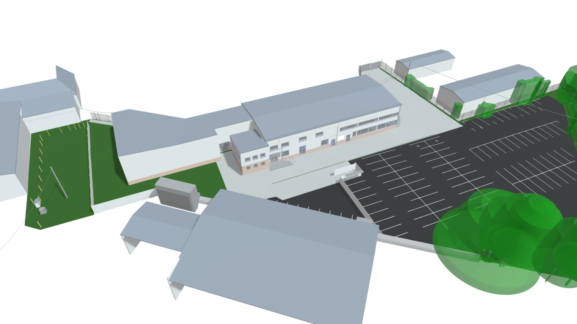 Acorn House - 3D Building Model - Option 3 (C,P) - 3D model by SIAD ...