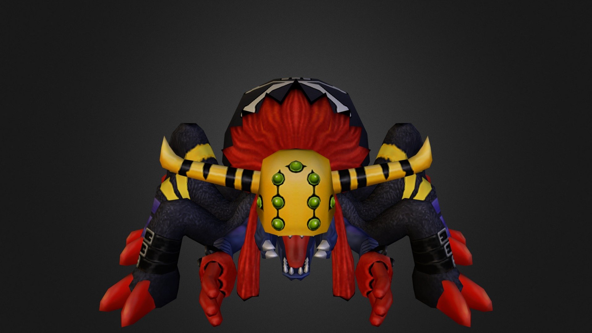 PC Computer - Digimon Masters - Dokugumon - 3D model by rogarmao ...