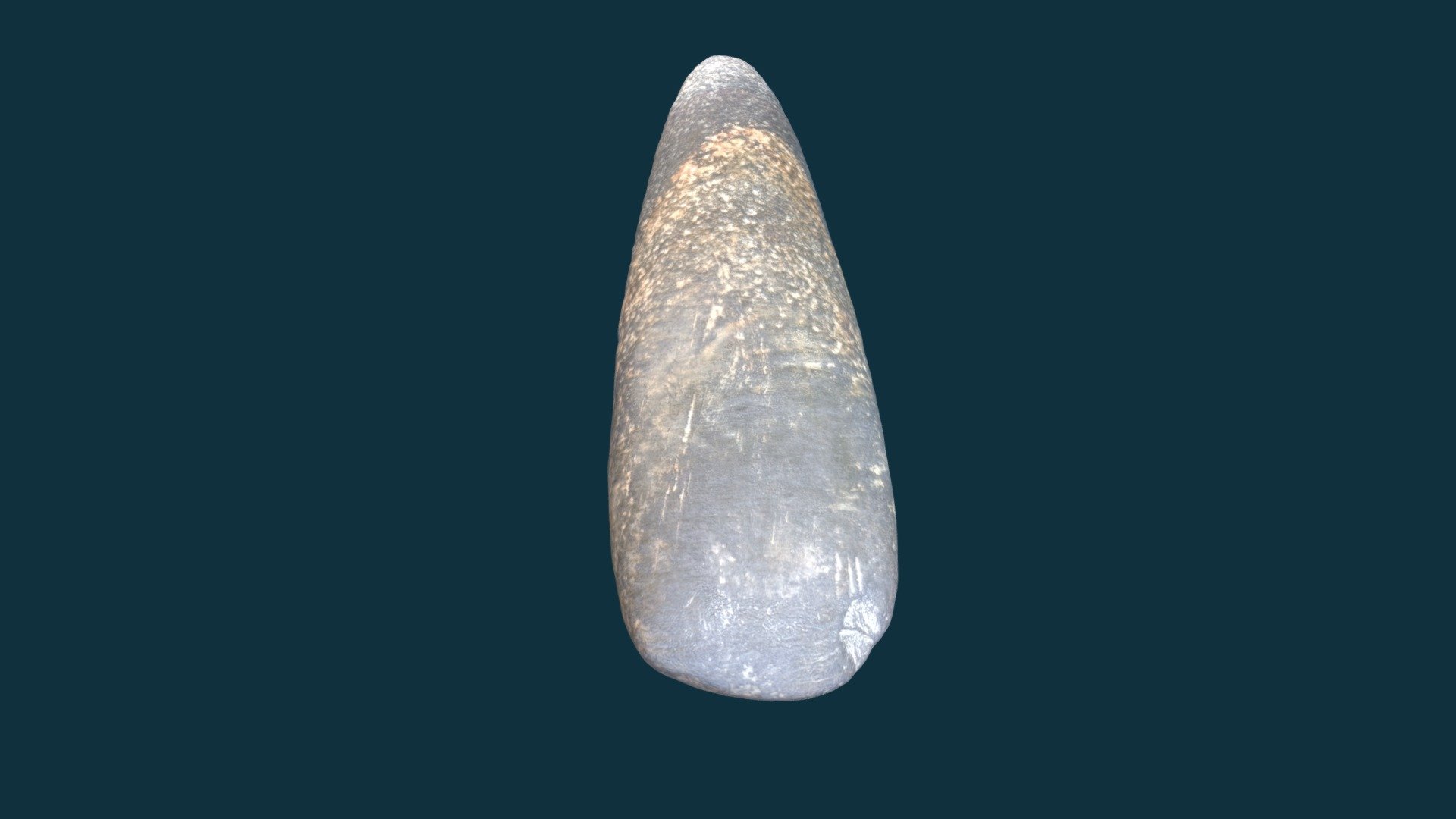 Prehistoric hand axe. Thunderstone - Buy Royalty Free 3D model by Jaume ...