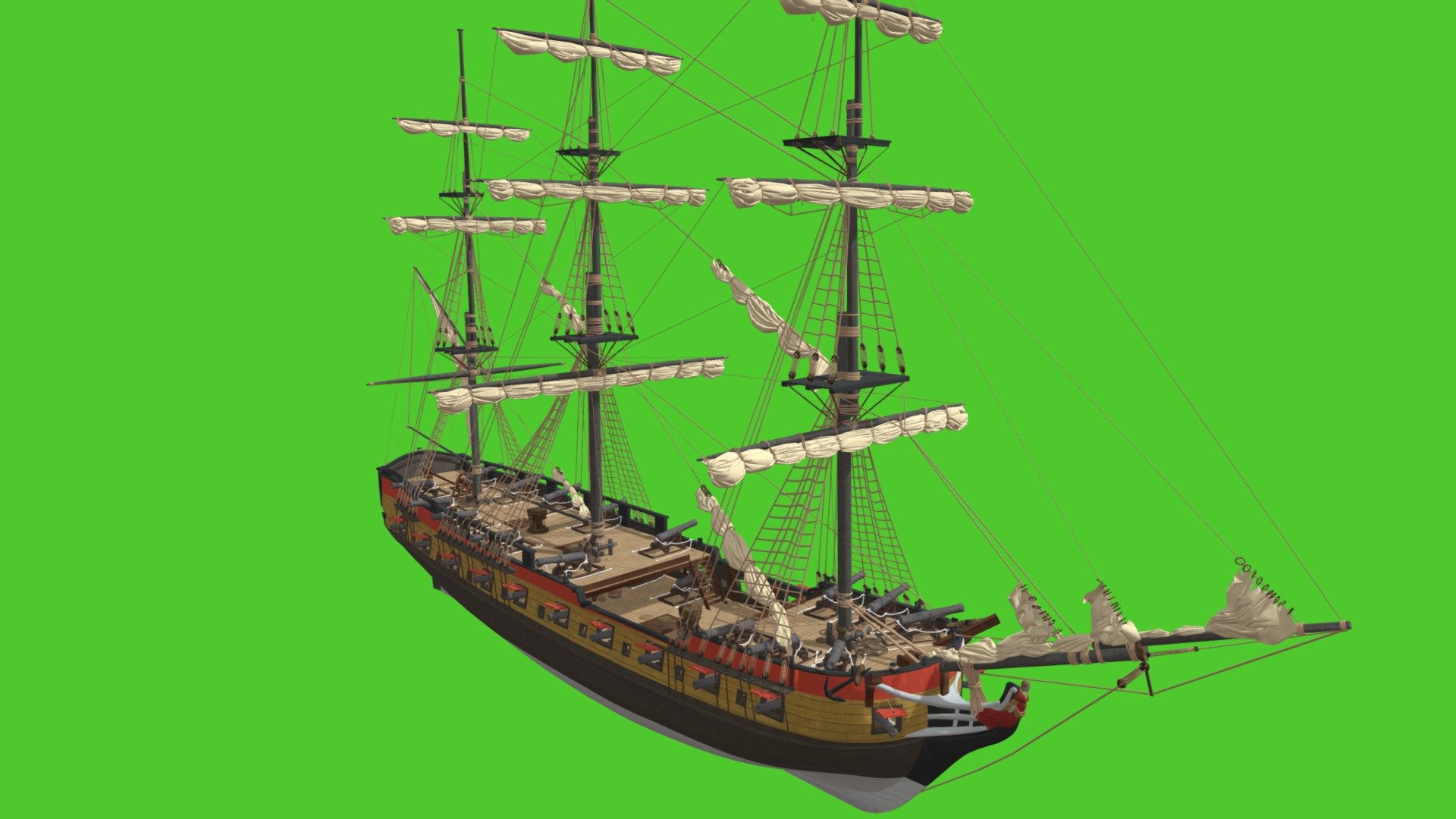 aleksandr_class_archipelago_frigate - Download Free 3D model by tech ...