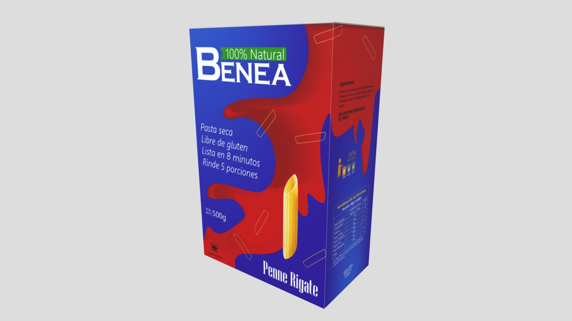 Pasta Benea Propuesta - Download Free 3D model by DamianEMS [57a2033 ...