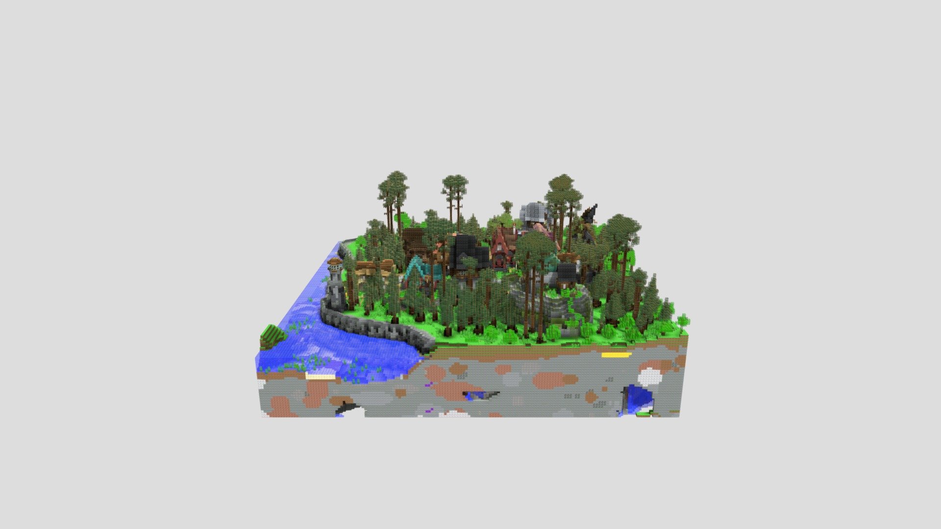 Fantasy World - 3D model by kilyan.tual [57a4d46] - Sketchfab
