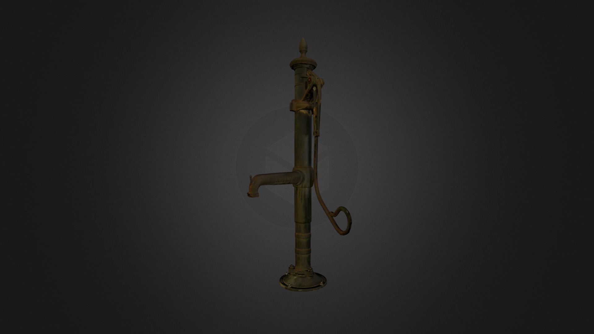 3D Scan rusty pump - 3D model by virtumake [57a6934] - Sketchfab