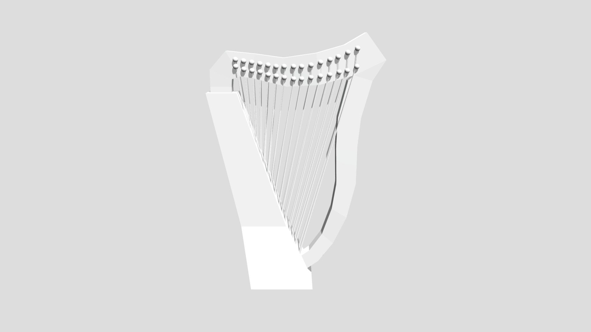 Harp - Download Free 3D model by Hiromi Dev (@hiromidev) [57a6f53 ...