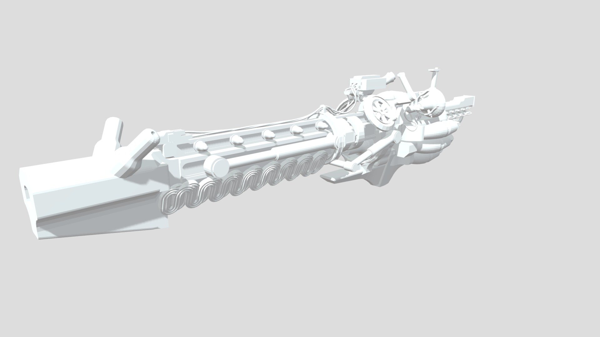 Large Hacking Rifle - 3D model by Pummykin [57a72c5] - Sketchfab