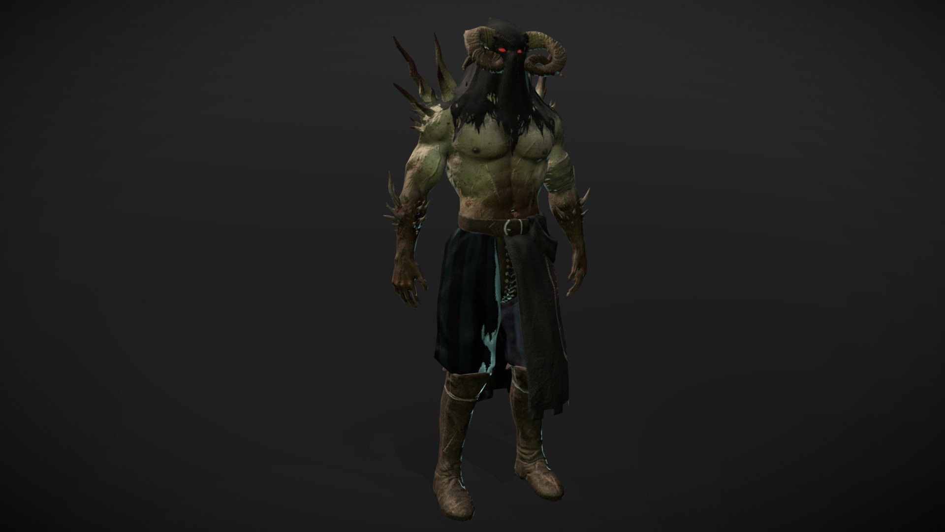 Demon - Download Free 3D model by Daisy.Swart [57a7a02] - Sketchfab