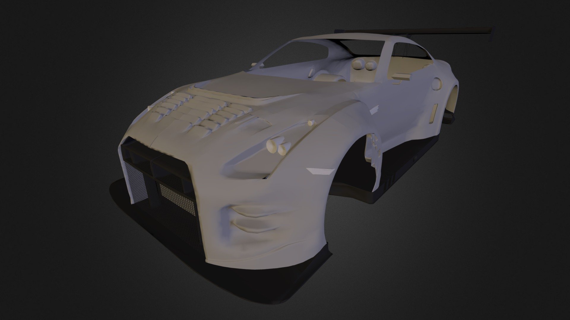 Nismo G T- R GT3 - 3D model by Ivan Wong (@ivan-wong) [57a8c8c] - Sketchfab