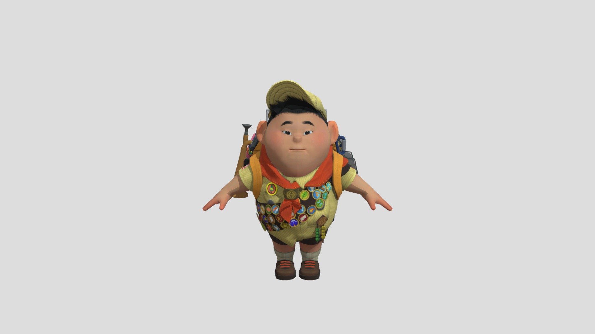 Russell - Download Free 3D model by BlueFoxykifffan [57aaa81] - Sketchfab