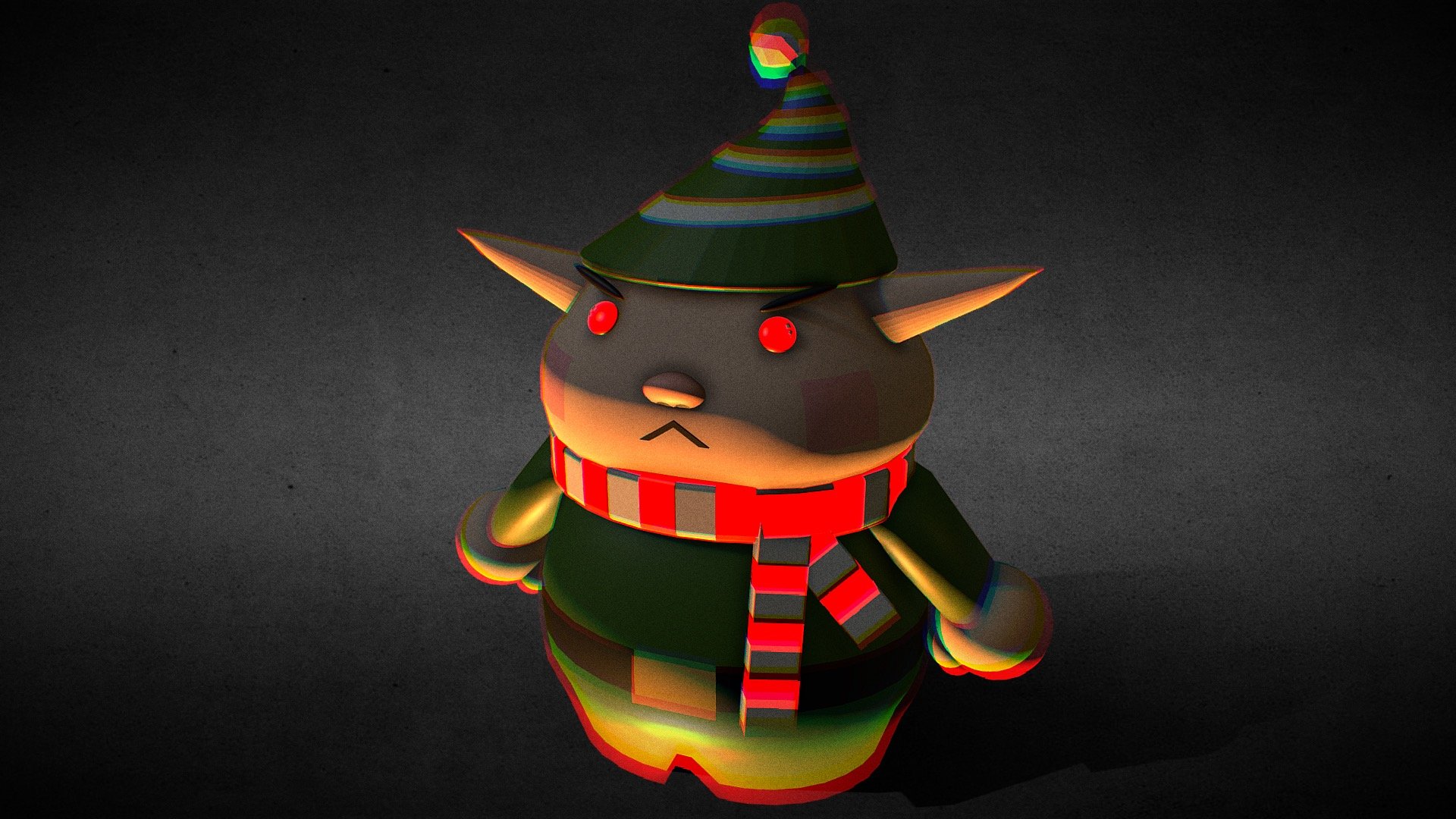 angry elf - 3D model by Joey (@joeyj) [57ab73b] - Sketchfab
