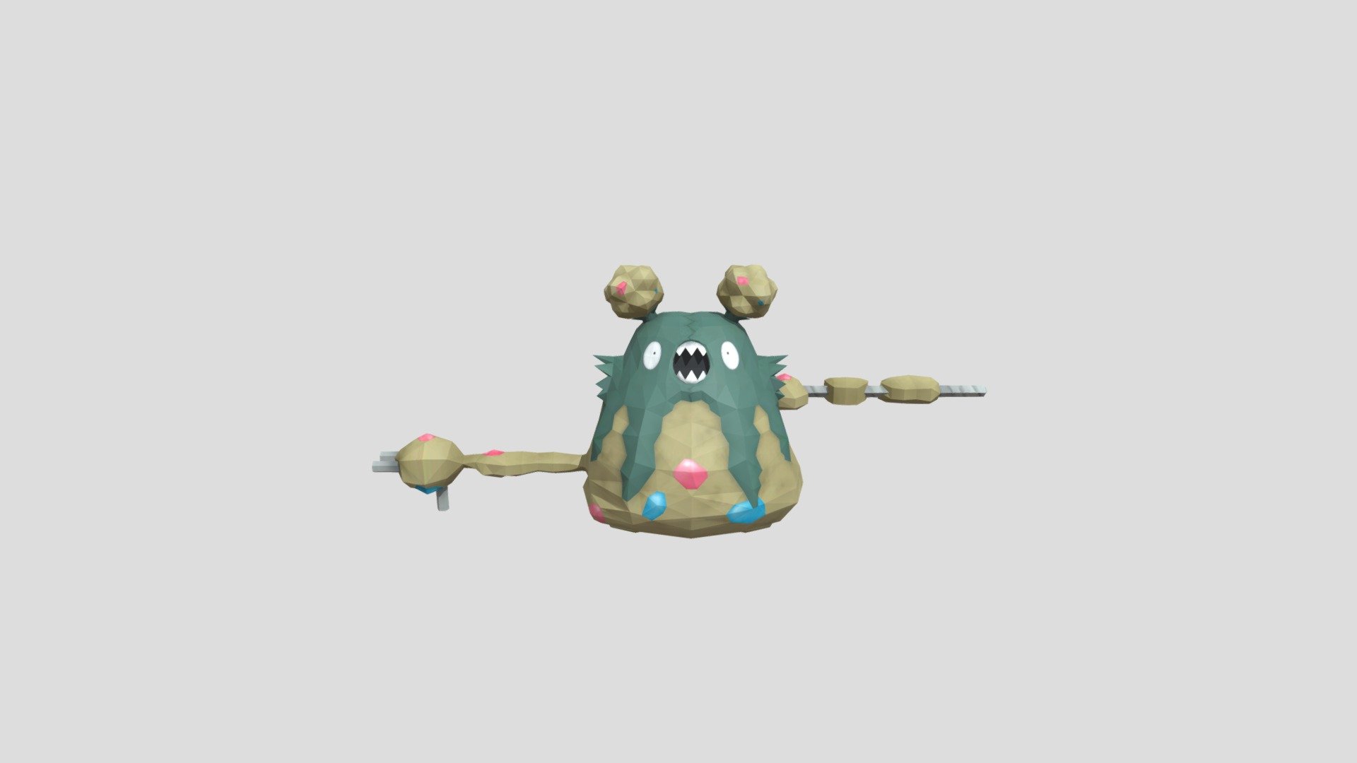 Garbodor - Download Free 3D model by nguyenlouis32 [57abc2f] - Sketchfab