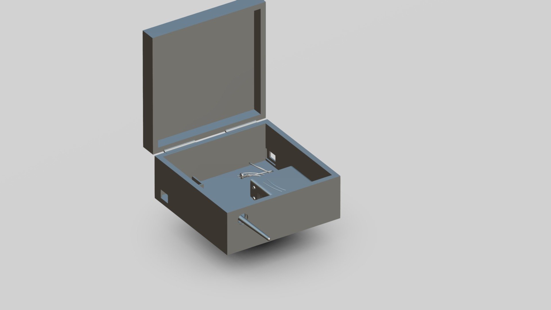 Caja - 3D model by este (@estevesnicanor) [57ac736] - Sketchfab