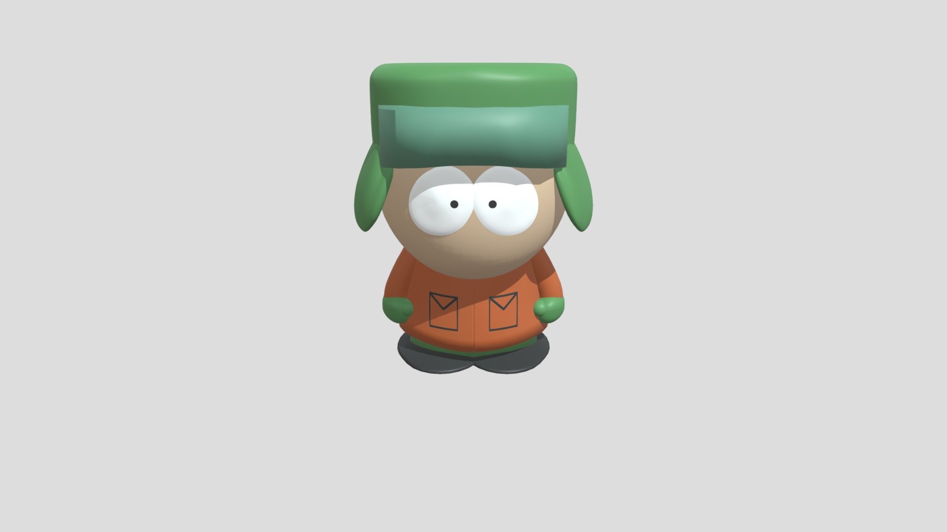 Kyle Broflovsky - 3D model by LimeFox13 [57acd2b] - Sketchfab