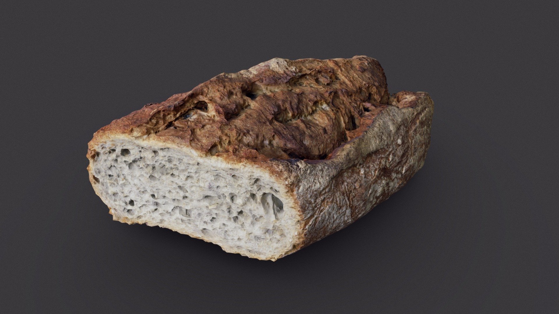 Loaf of bread - Download Free 3D model by Manuagc [57ad2e5] - Sketchfab