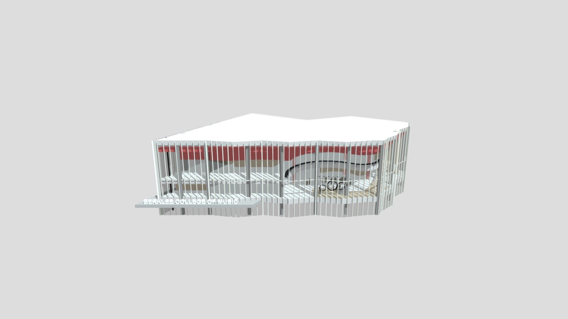Berklee Caf - 3D model by enjrolas [57af675] - Sketchfab