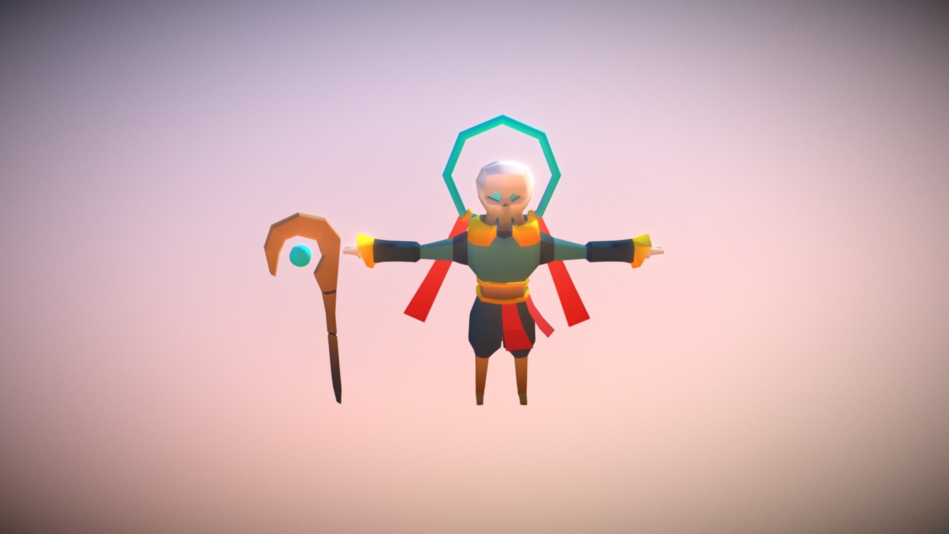 skeleton magus - 3D model by yunghinwa [57b0948] - Sketchfab