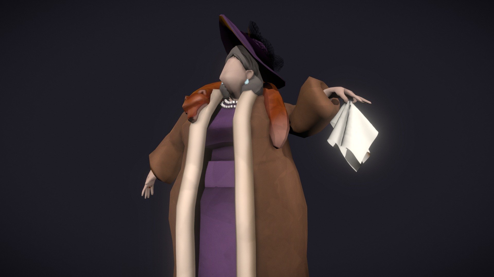 Lady Mildred - 3D model by danielbristow156 [57b1a41] - Sketchfab
