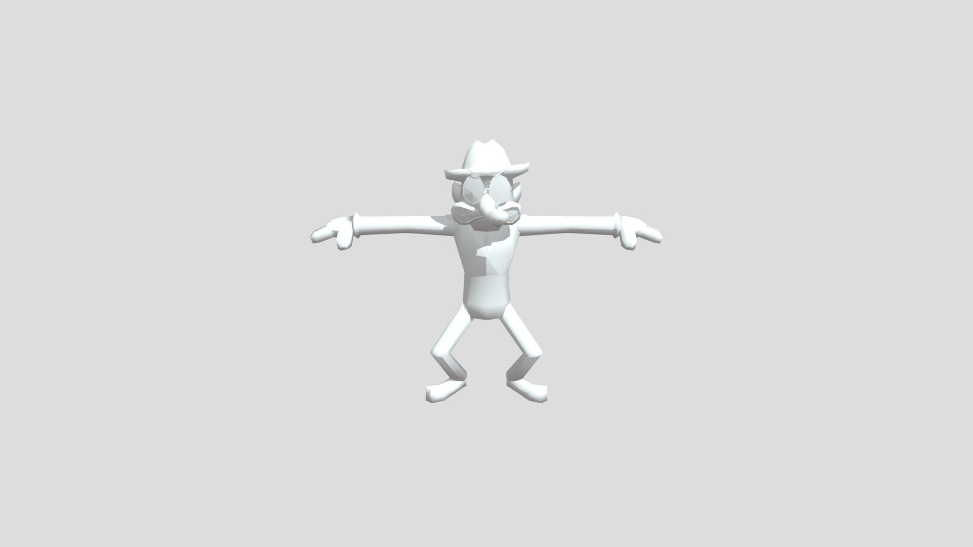 Mr. Stick (Low Poly) - Download Free 3D model by mmaryfernandez38 ...