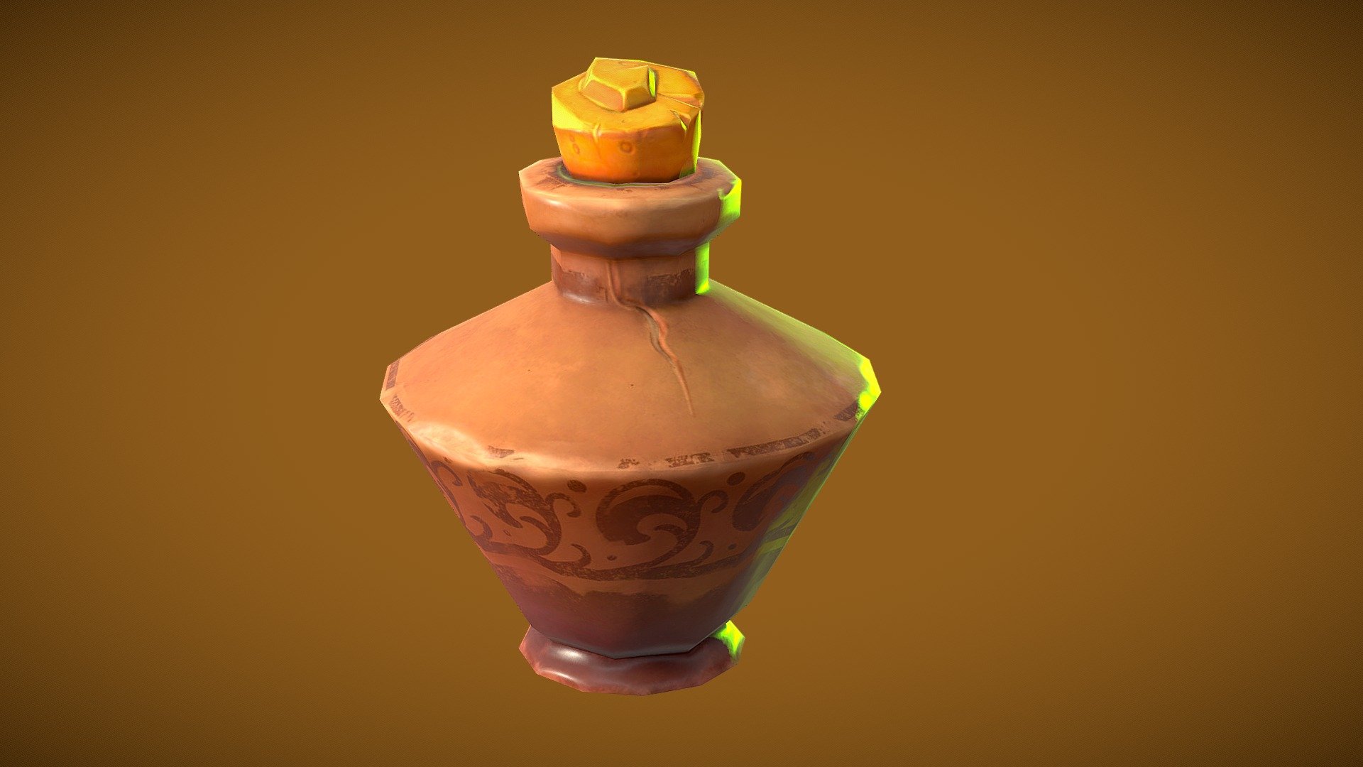 Casual Bottle Low Poly - 3D model by AlinaDracheva (@alecxanachka ...