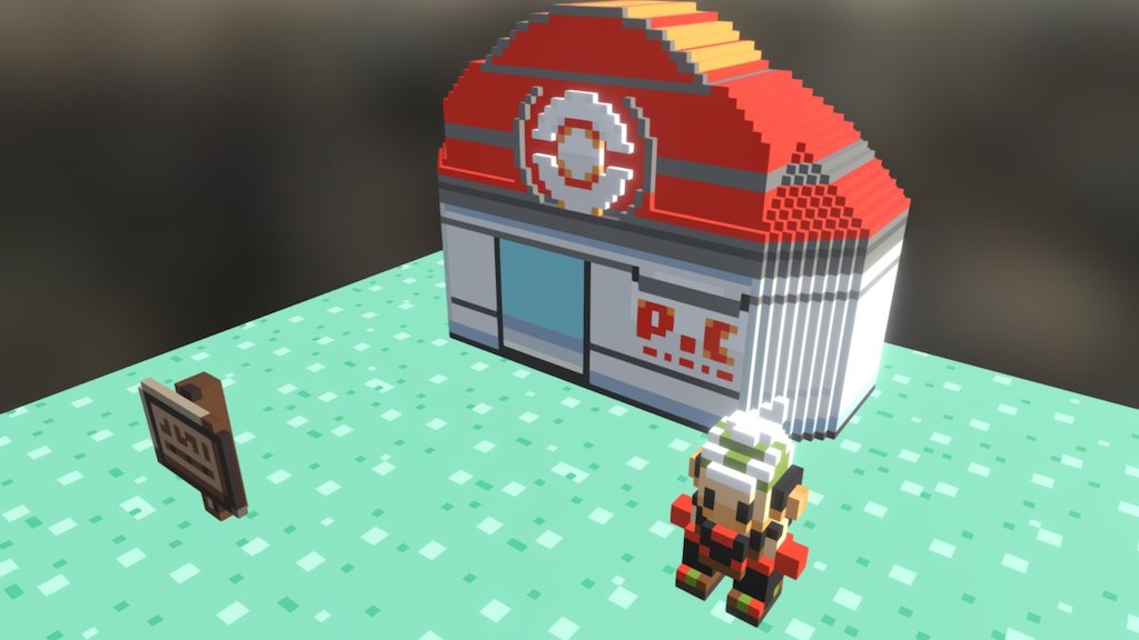 Pokemon Center Minecraft