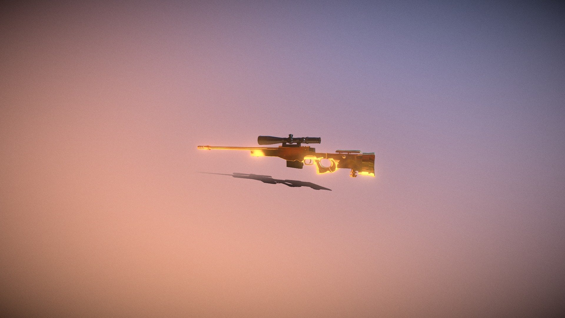 Sniper Gold - Download Free 3D model by Arwando (@arwand.che) [57b36fd ...
