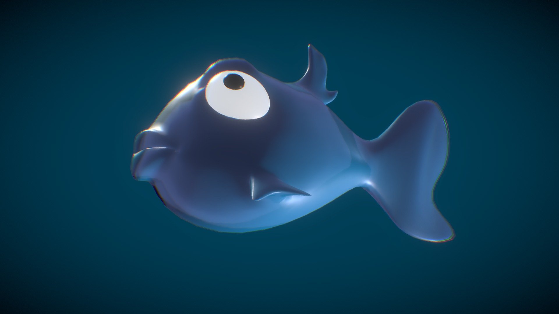 Pisces Fish - 3D model by Krista B (@tinydragonproductions) [57b4631 ...