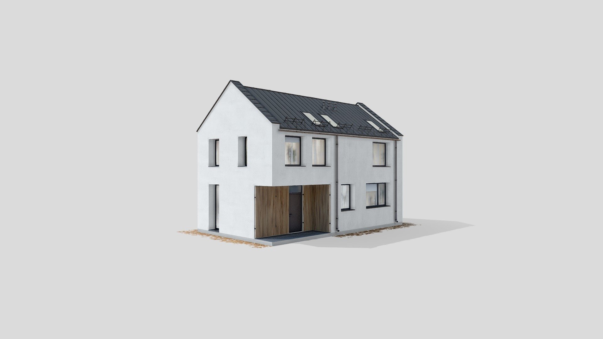 Modern Minimalist House - 3D model by AVILOV [57b4a6c] - Sketchfab