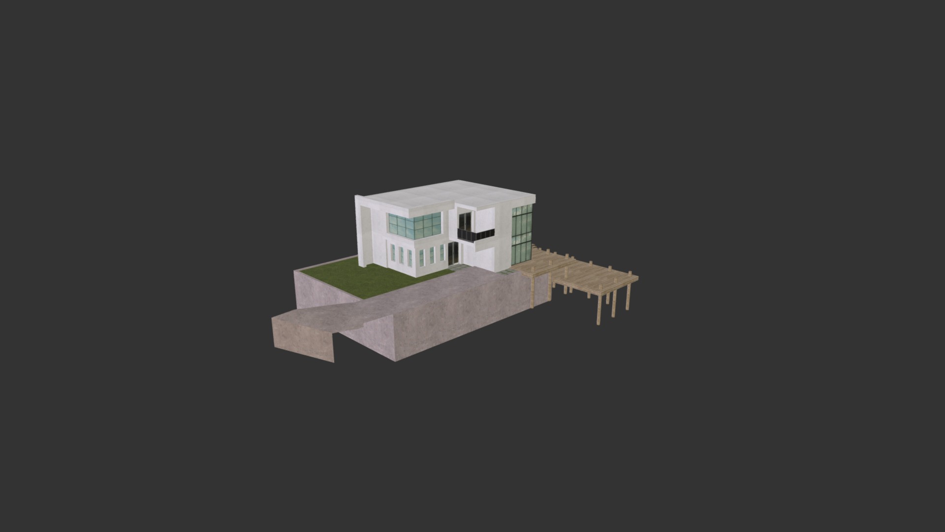 Bayside Villa - 3D model by Skann [57b5053] - Sketchfab