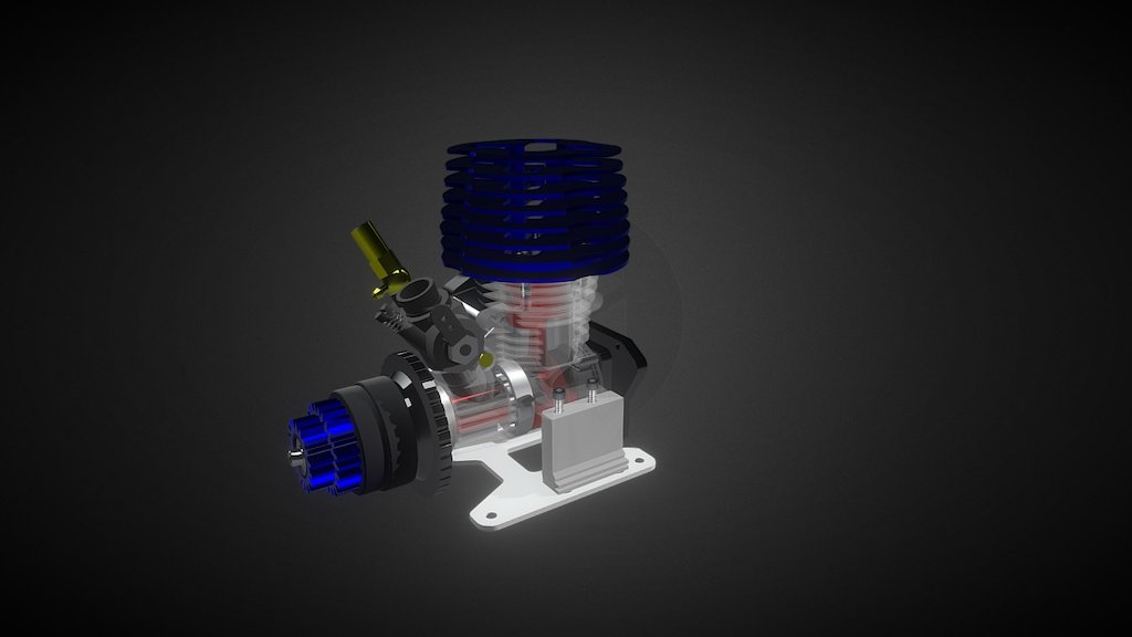 Mini Motor - 3D model by Euclides Santanna (@Edclone) [57b6053] - Sketchfab