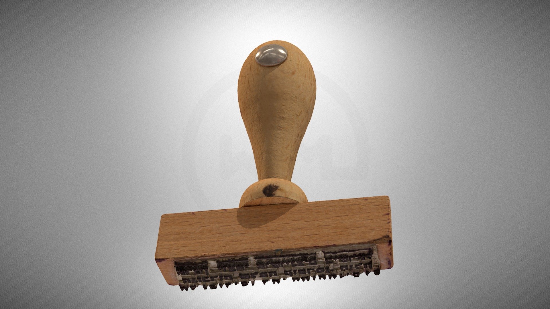 Treasurer's stamp - Download Free 3D model by Virtual Museums of ...