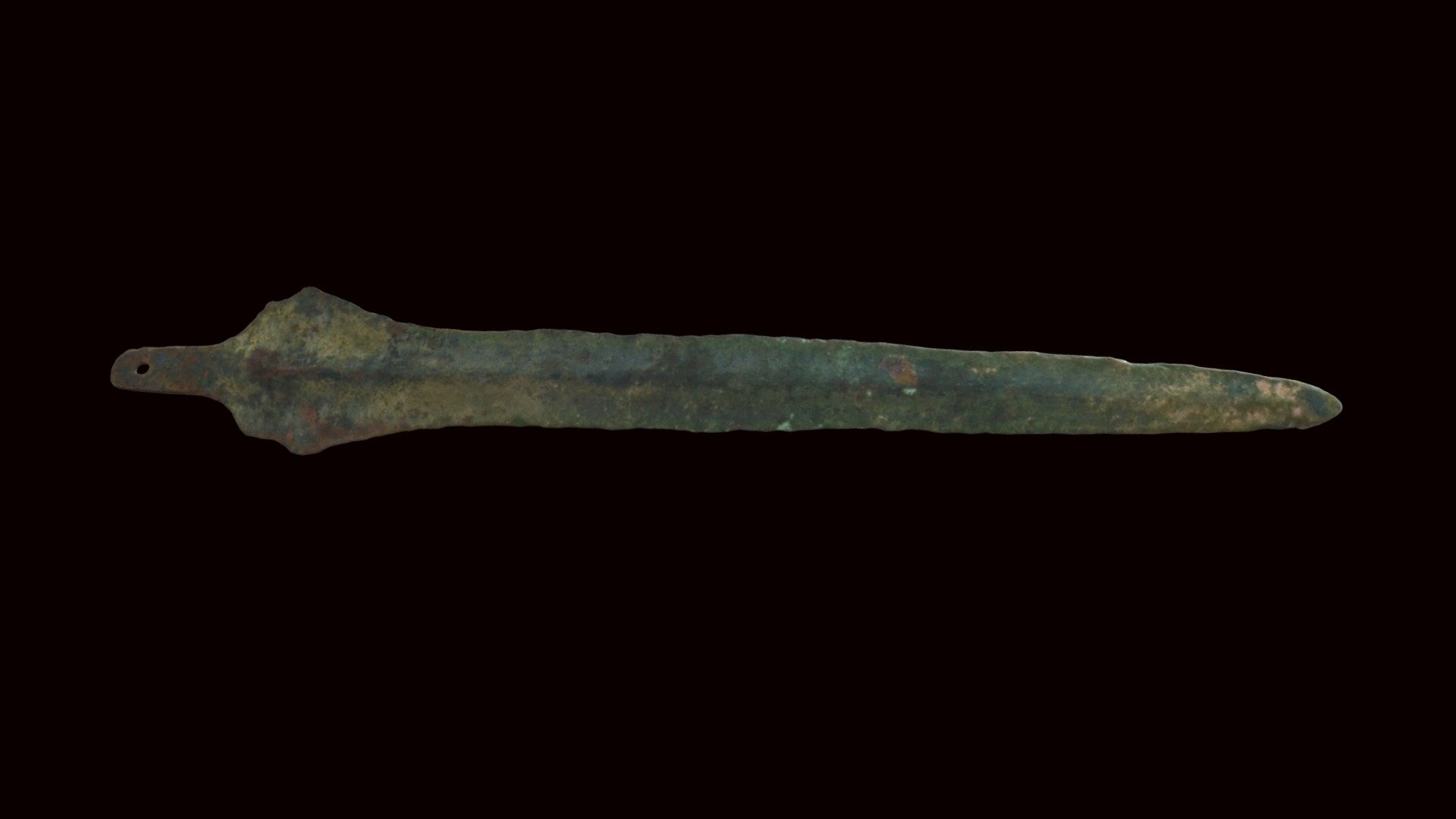 Iron Age I Dagger (VCU_3D_7889) - 3D model by Virtual Curation Lab ...