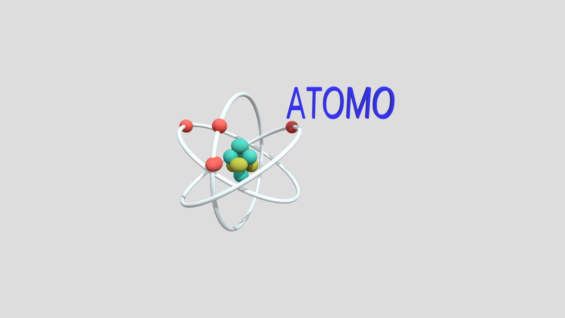 Atomo - Download Free 3D model by kelvin.quispe [57b6ee2] - Sketchfab