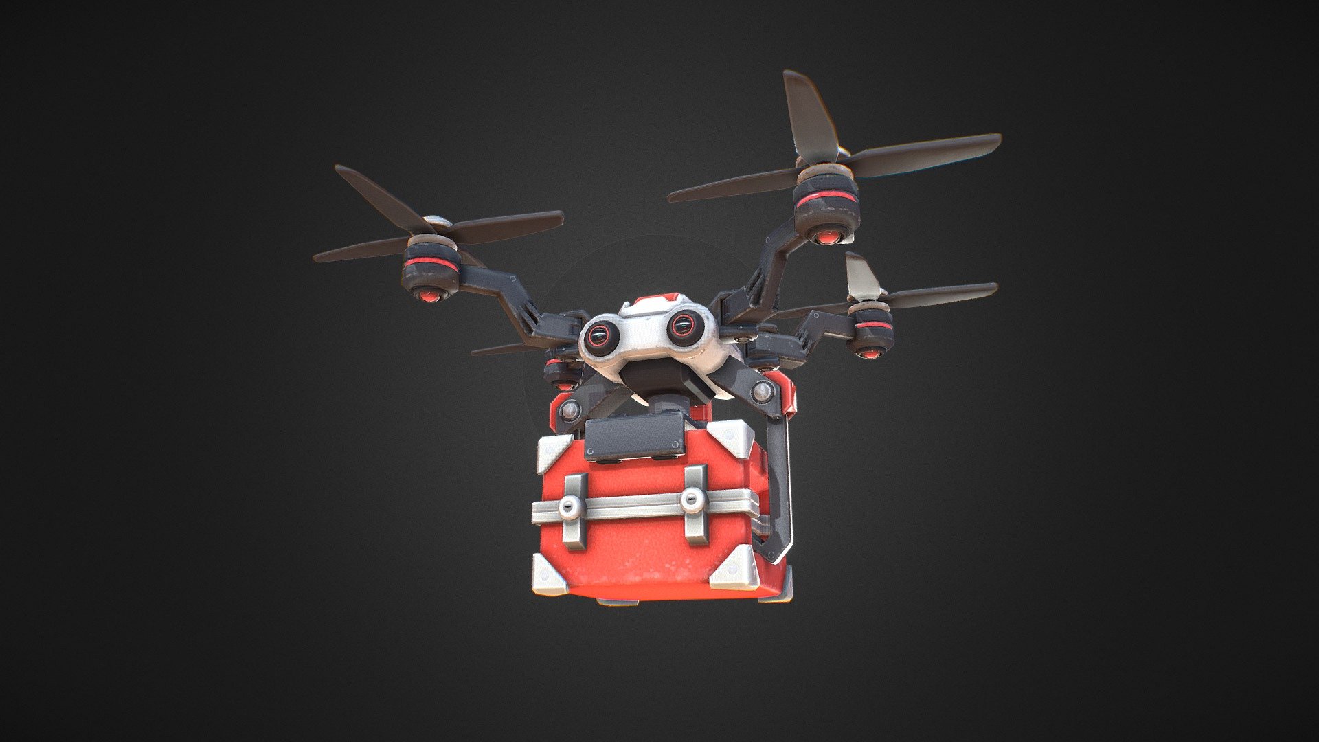 Blue Archive - Abydos Drone(Ayane) - 3D model by EHOT (@EHOT96 ...