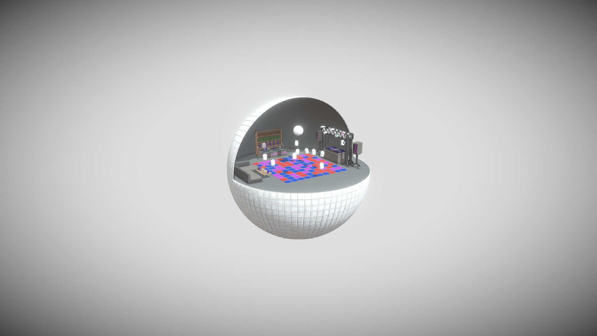 Disco - 3D model by LautaroSinagra [57b775a] - Sketchfab