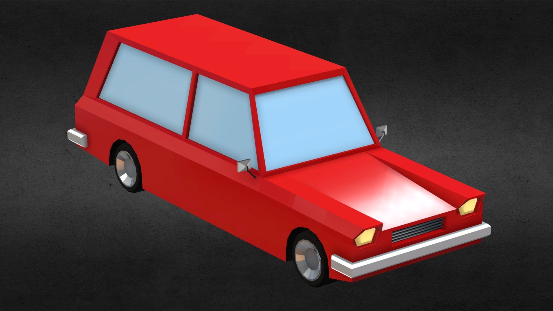 Lowpoly Station Wagon - Buy Royalty Free 3D model by BlendingBastian ...