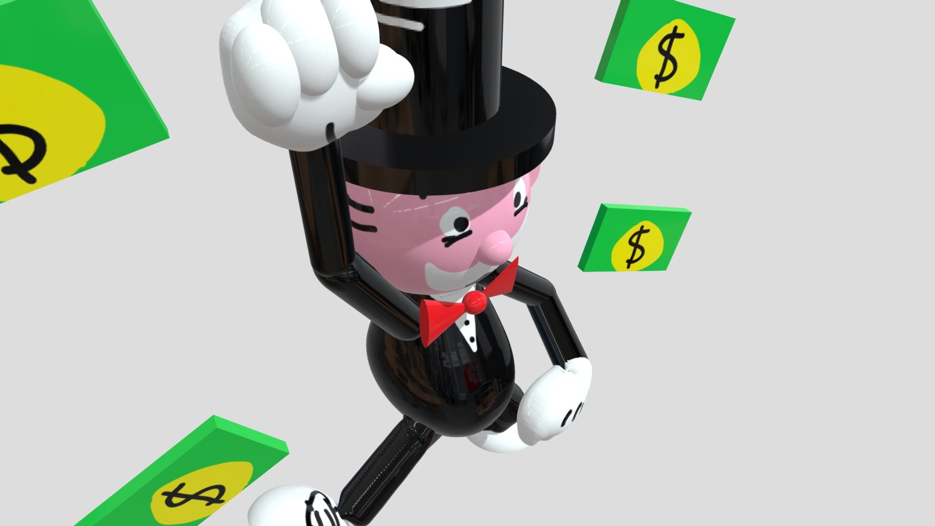 Monopoly Man - Download Free 3D model by cyrilkhouryraphael [57b8cc3 ...