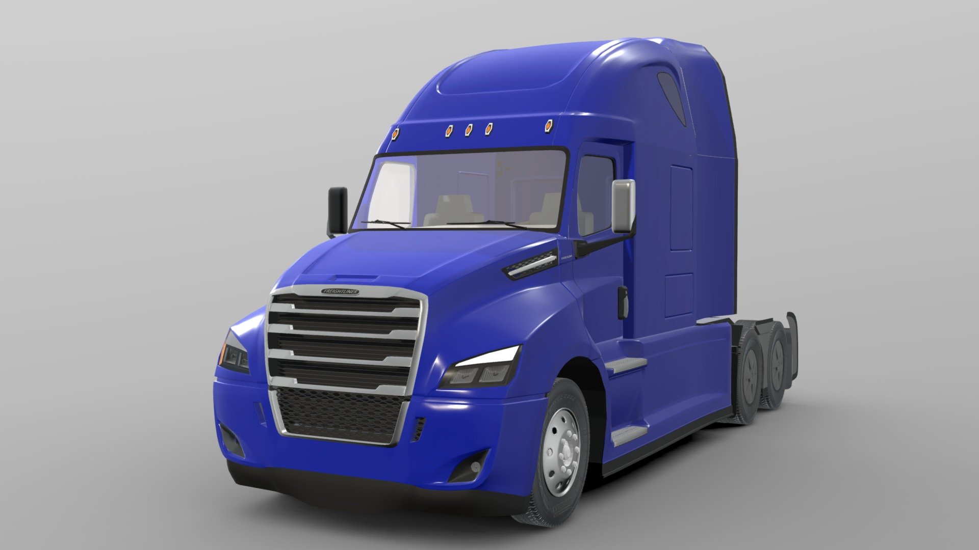 Freightliner Cascadia 2017 - 3D model by artformat [57b94a8] - Sketchfab