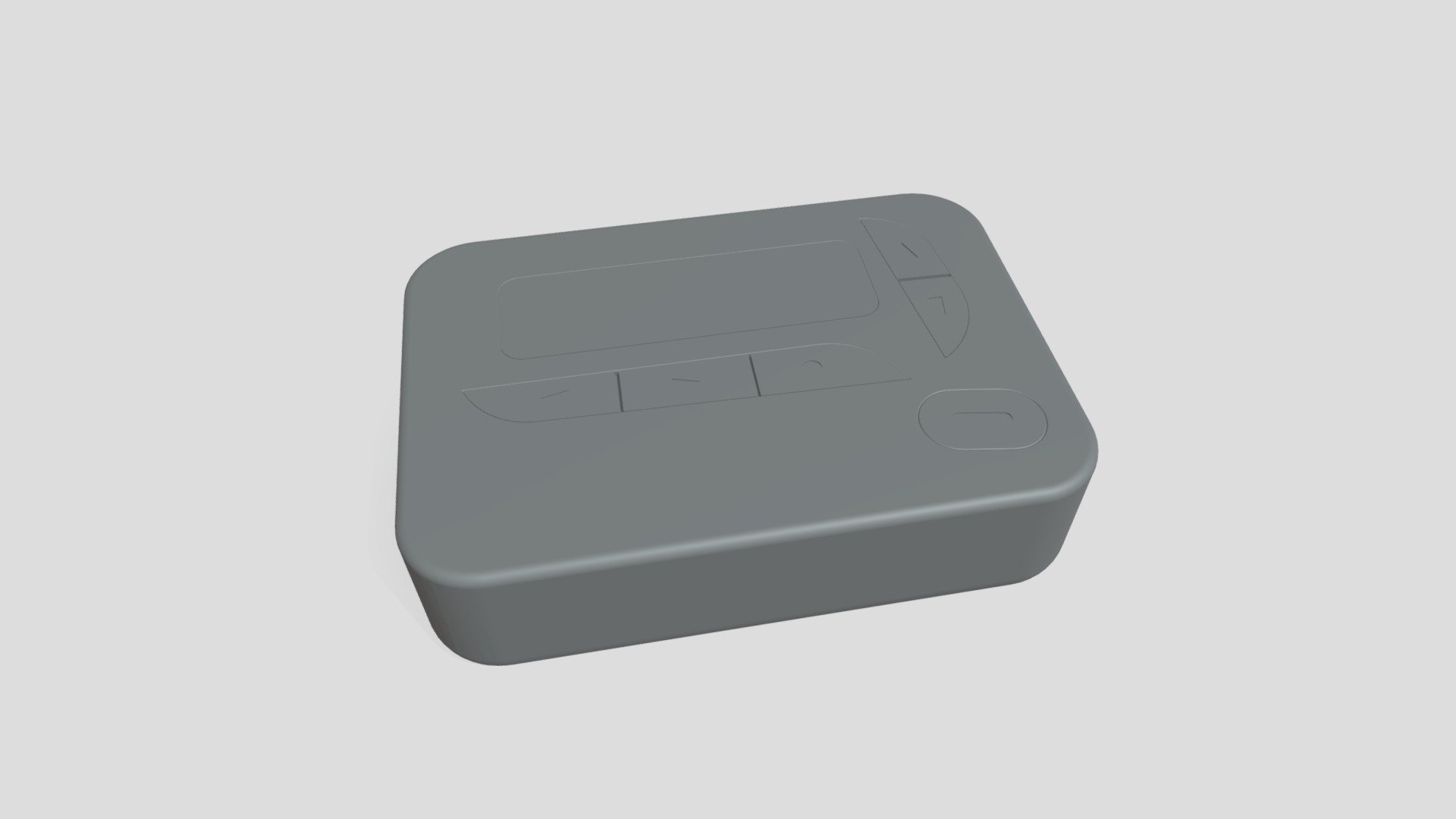 WaterProof Pager Casing - 3D model by mali68347 [57b9b4e] - Sketchfab