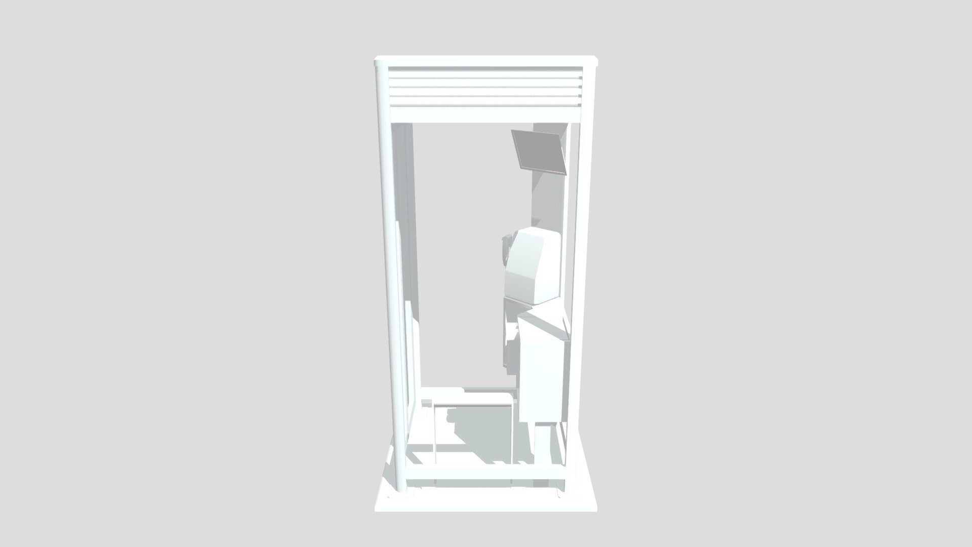 Phonebox - 3D model by AndreuSeara [57ba804] - Sketchfab