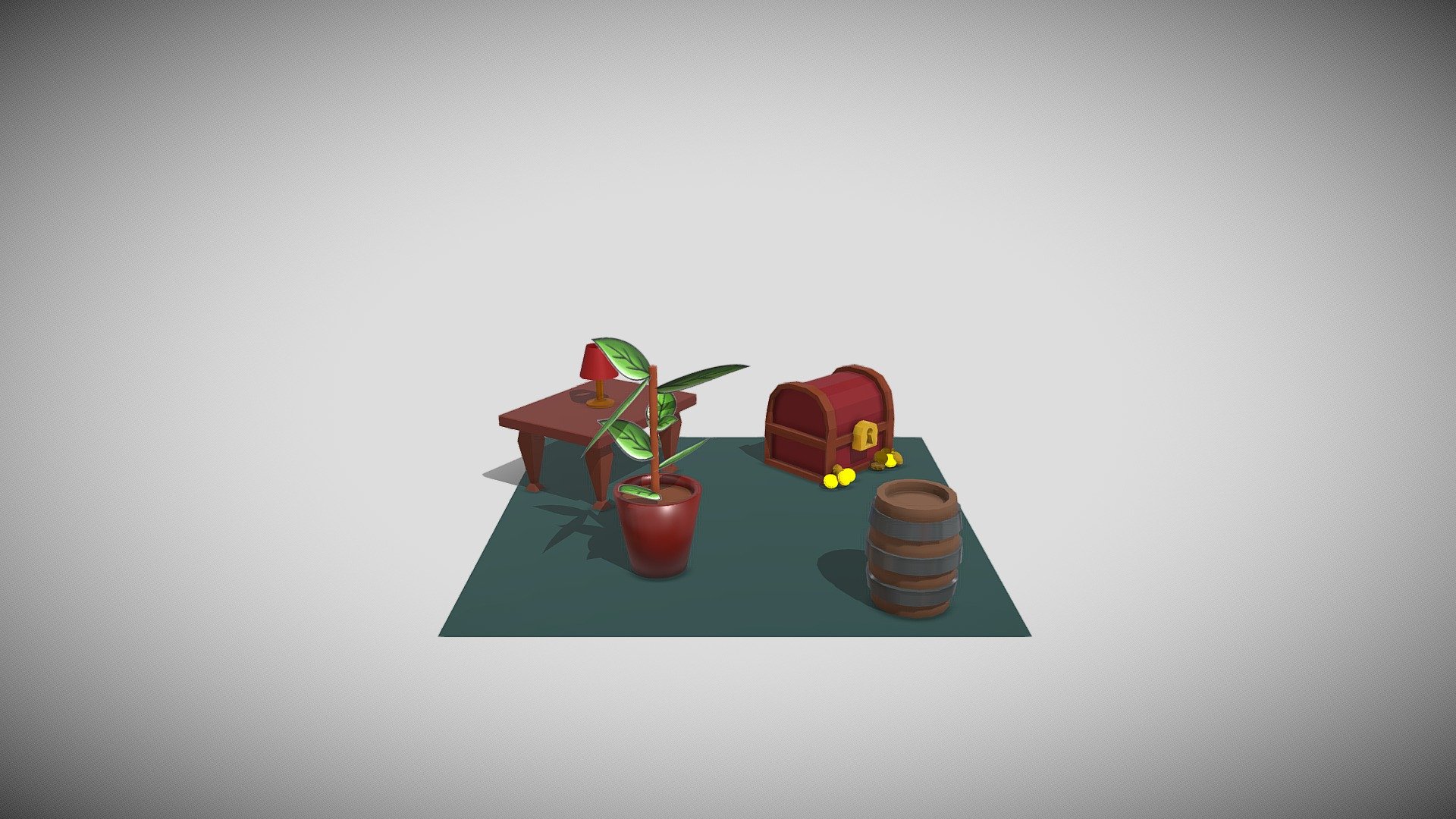 Scene Blender - 3D model by jjxhenderson_ [57bae4d] - Sketchfab