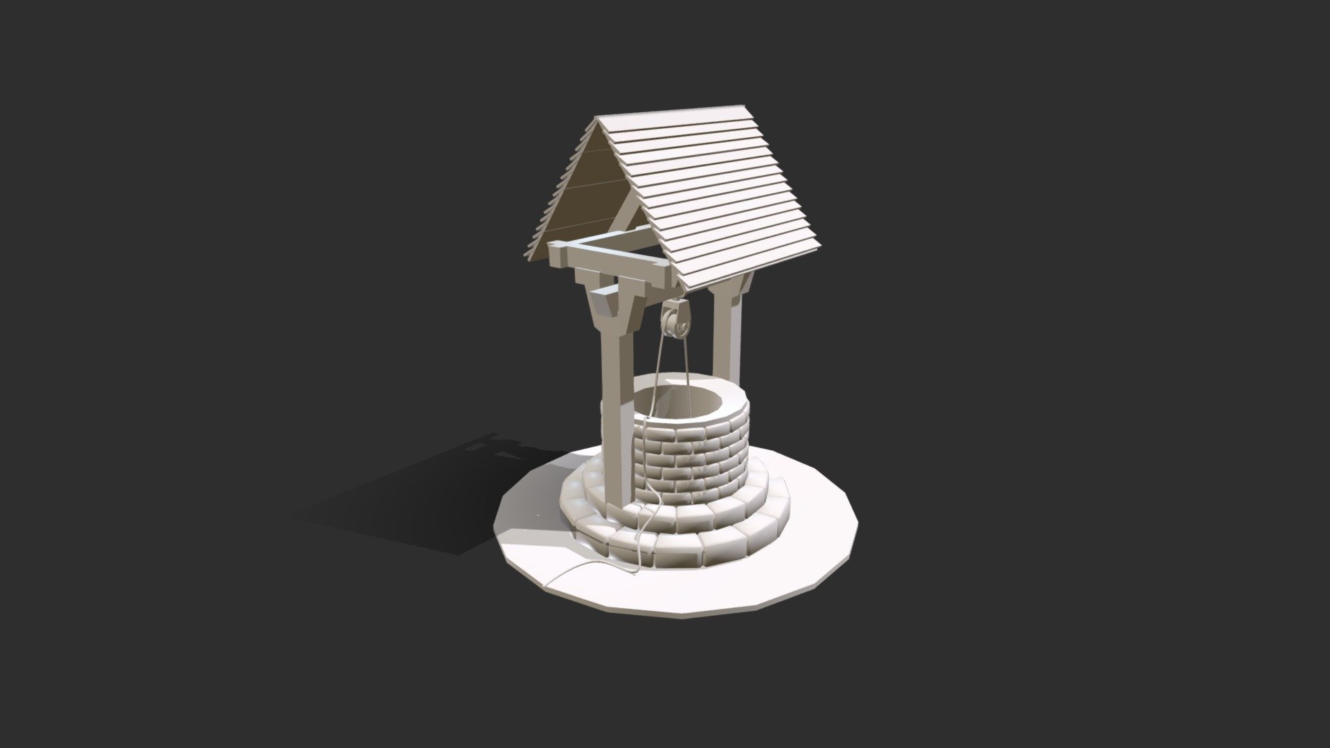 well - 3D model by ezgiunlu [57bbd83] - Sketchfab