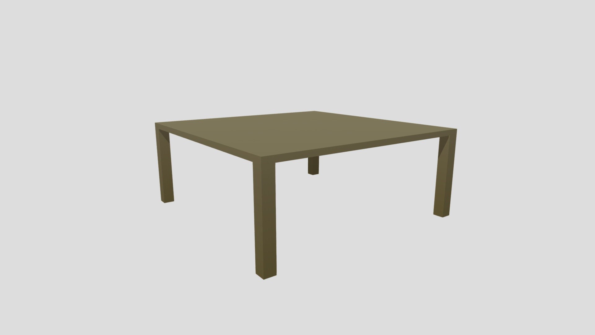 The Simple Table - Download Free 3D model by Mr.Dan42 [57bc217] - Sketchfab