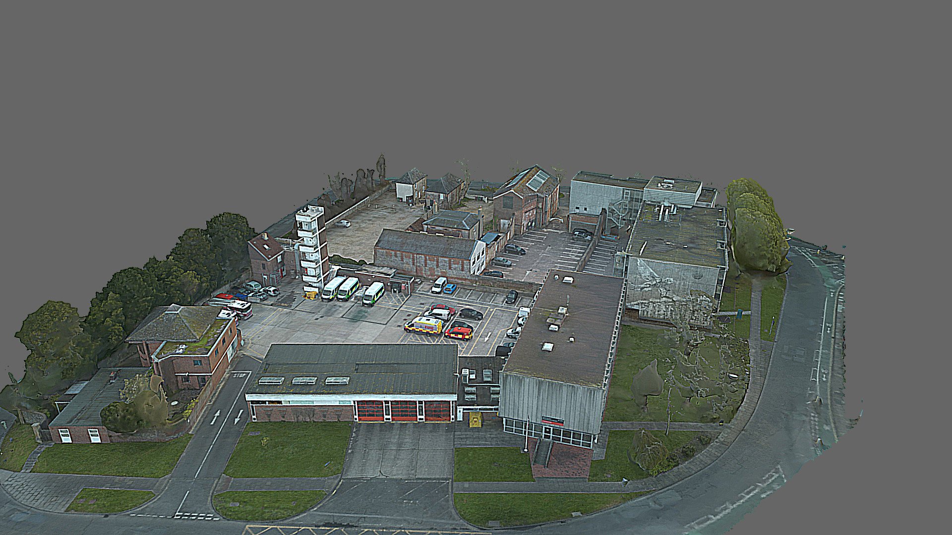 Chichester Fire Station - Chichester UK - 3D model by Arena 360 (@www ...