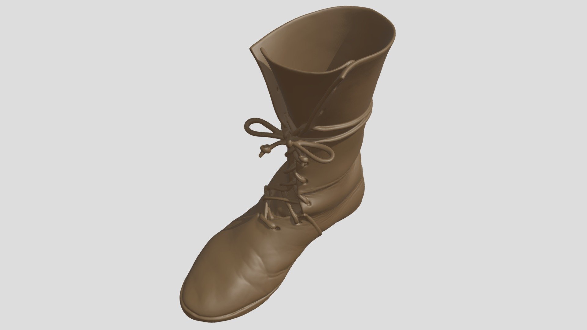 knight leather boot - Buy Royalty Free 3D model by Sigi_2_0 (@sigi ...